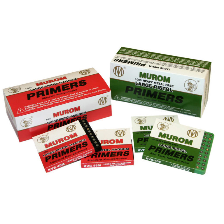 Amorce MUROM Compétition Boxer Large Pistol