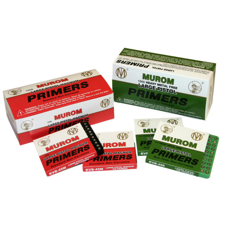 Amorce MUROM Compétition BERDAN Small Pistol 5,00 mm - 40.00